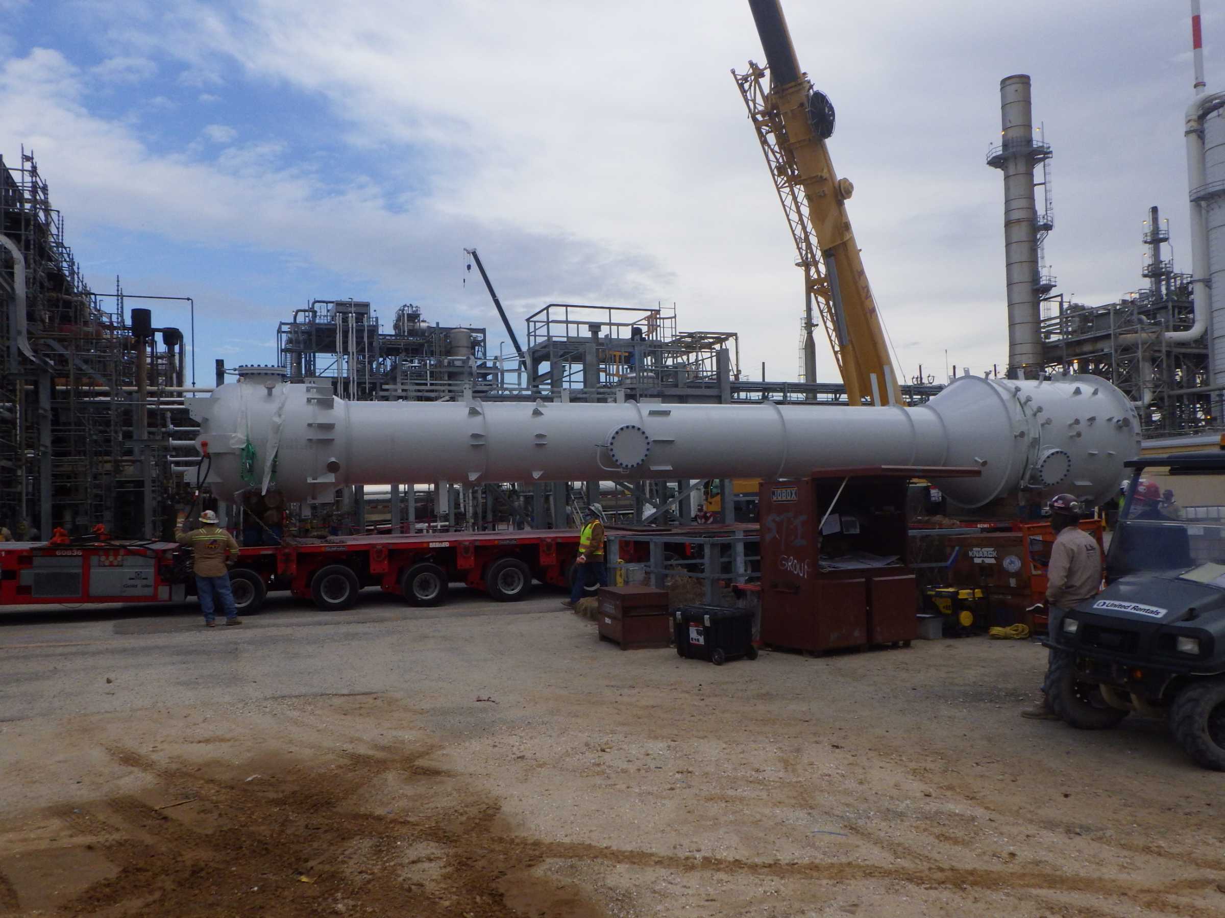 DOW Chemical ASME Vessel Fabrication Project - Texas - Trade